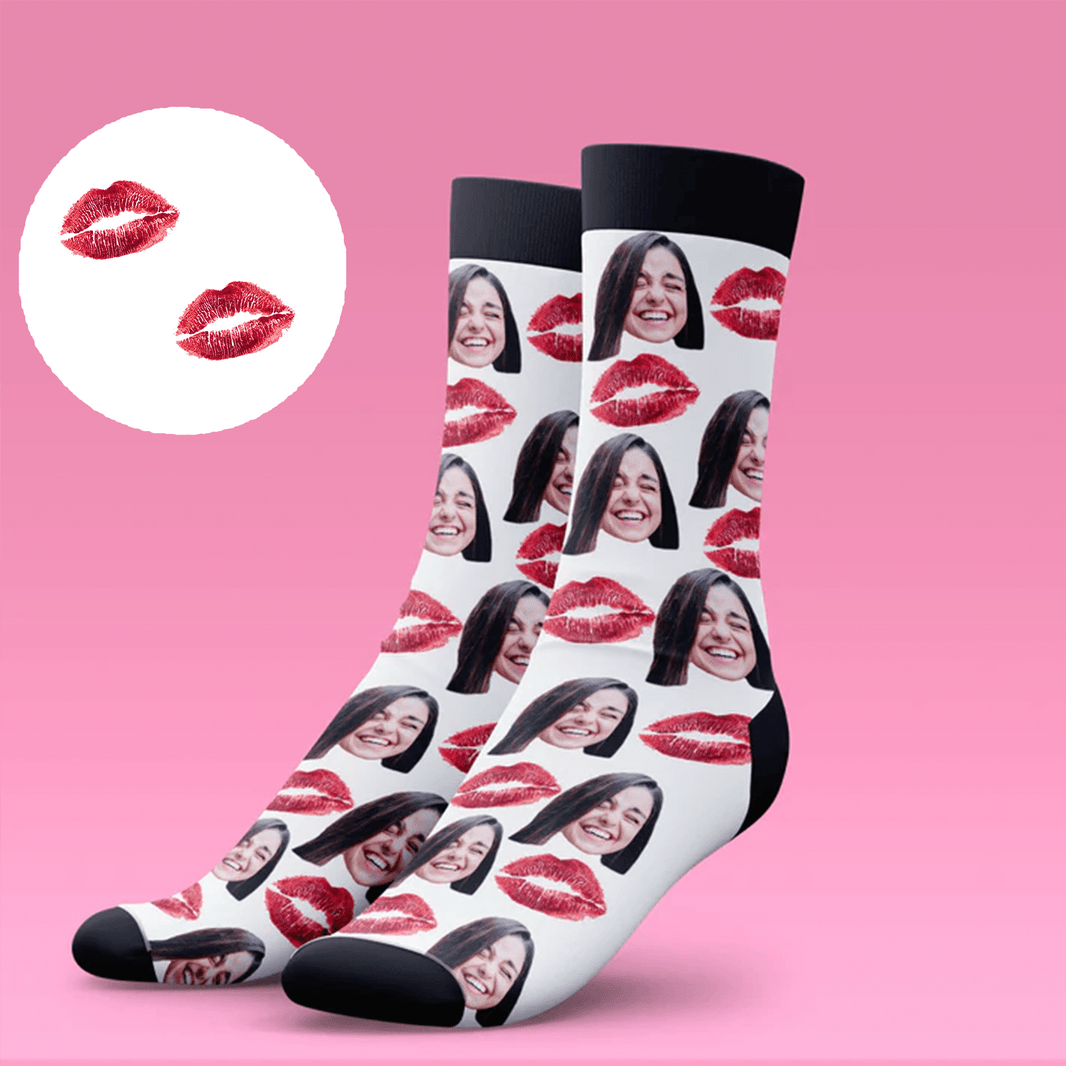 Custom Face Socks – Fluff N' Puff