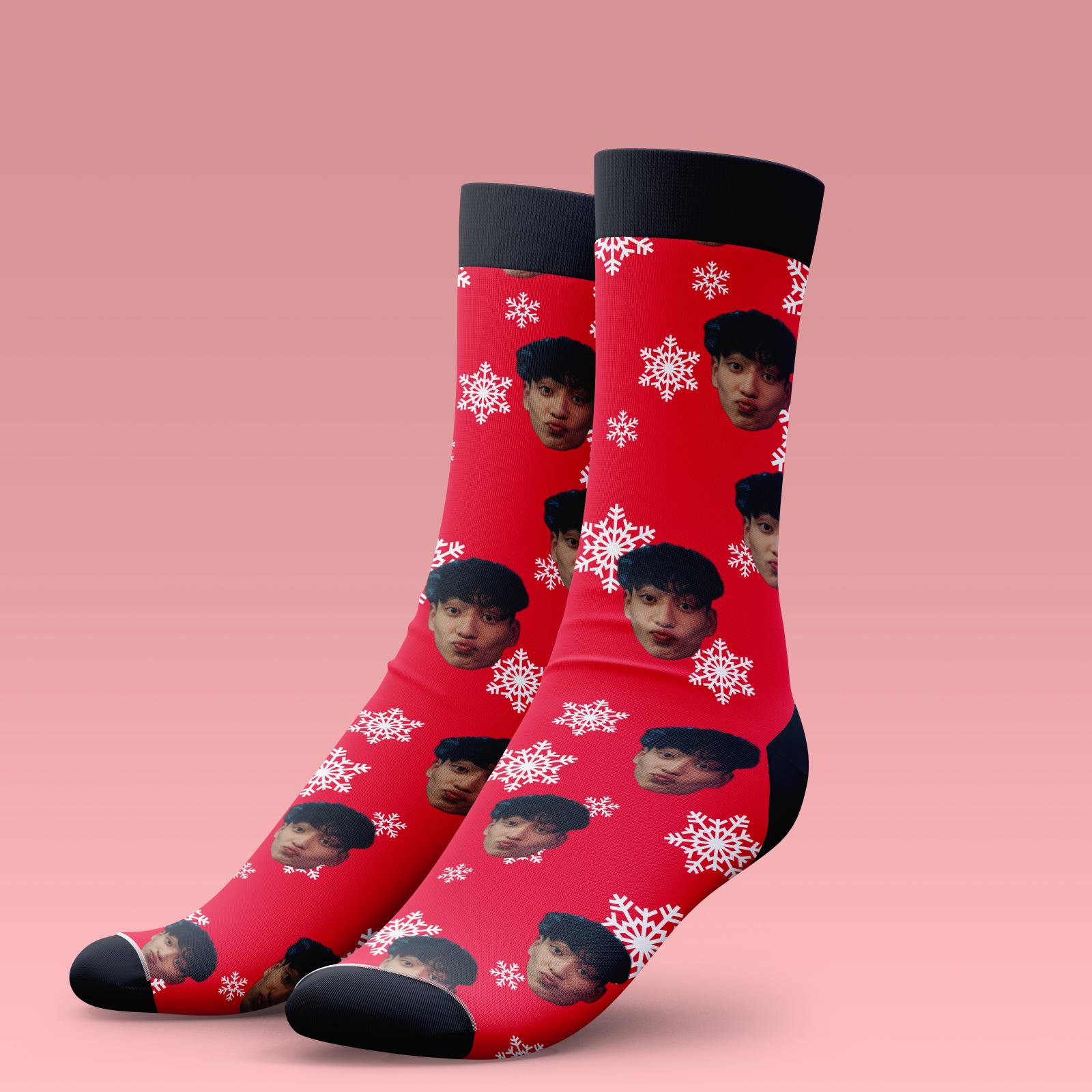 Snowflakes Socks – Fluff N' Puff